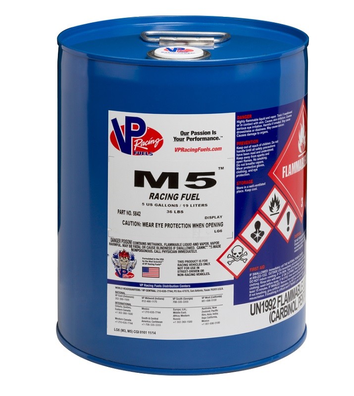 Brandstof / Racing Fuel > VP Racing Fuel M5 Methanol (Drum 200ltr) - Va
