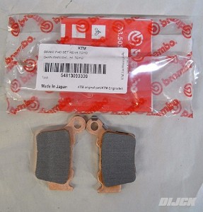 Remmen > KTM OEM Brake Pad Set Rear BREMBO FA368 - Van Dijck