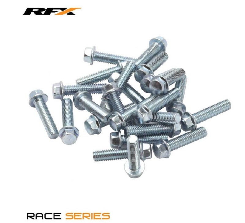 Bolt Kits > RFX M6 Flange Head Bolt M6x20 (25pcs) - Van Dijck