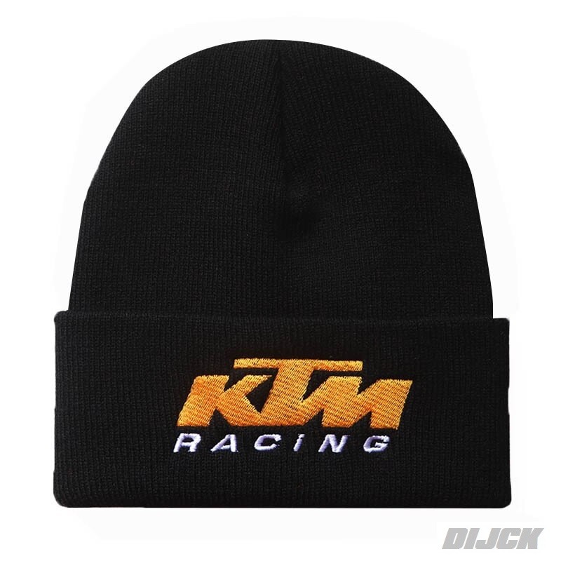 Kleding Casual > BEANIE KTM Black + KTM Logo - Van Dijck MX