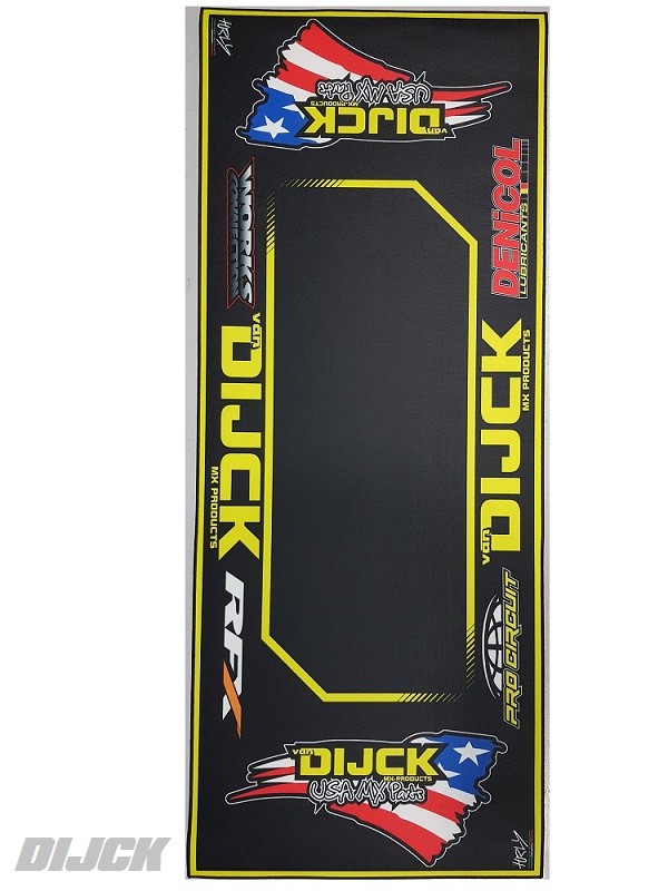 Pitmat > DIJCK MX Pit Mat Size 200x80cm - Van Dijck
