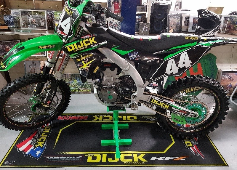 Pitmat > DIJCK MX Pit Mat Size 200x80cm - Van Dijck MX